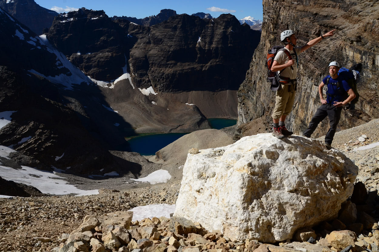 Mountain Scrambling In Yoho National Park