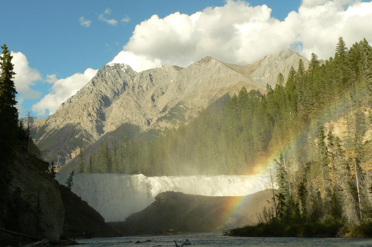 Waterfalls in Yoho National Park